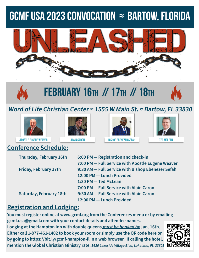 GCMF USA Reconnect Conference 2021 | Global Christian Ministry Forum - USA